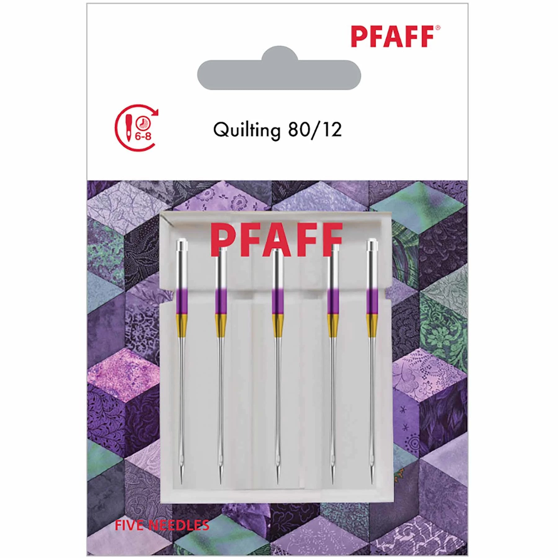 PFAFF® Quilting Needles Size 80/12 5-pack | PFAFF®