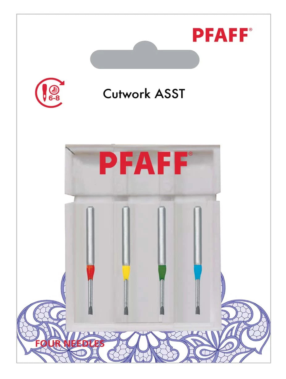 PFAFF® Cutwork Needles Assorted Sizes 4-pack | PFAFF®